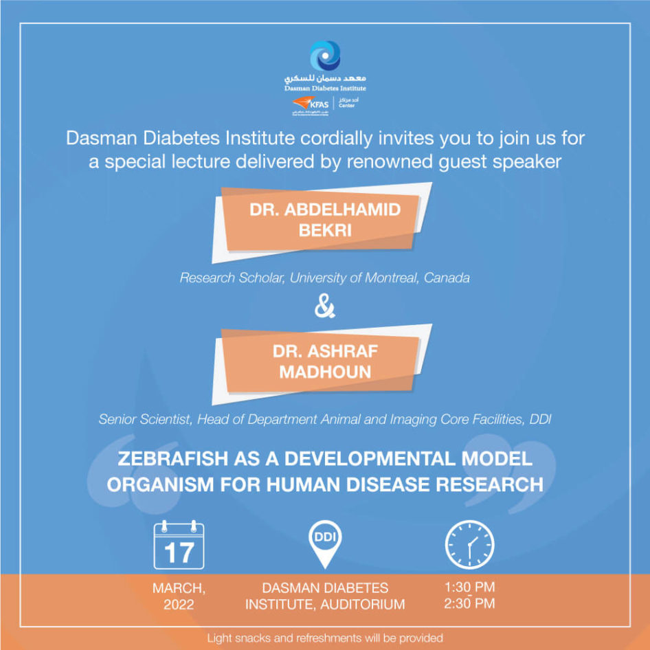 New Scientific Lecture at DDI - DDI